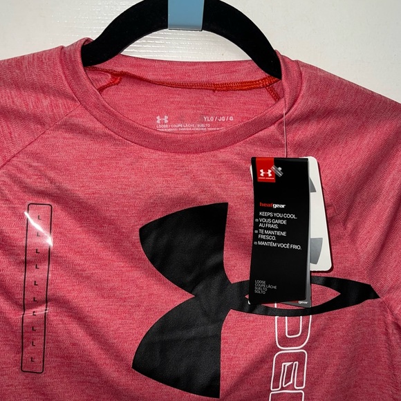 Under Armour | Shirts & Tops | New Under Armour Boys Tech Split Logo ...